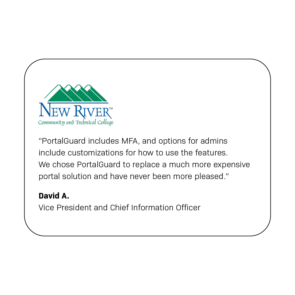 PortalGuard Multi-Factor Authentication